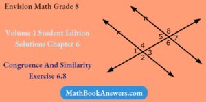 Envision Math Grade 8 Volume 1 Student Edition Solutions Chapter 6 ...